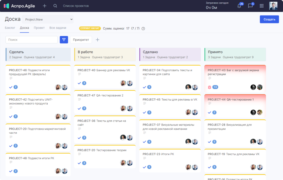 Функции состав и роли членов Scrum команды Аспро Agile